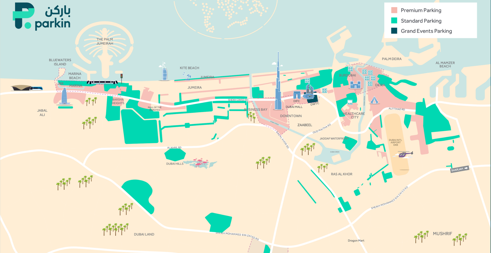 Parkin Announces Variable Parking Tariff Policy Effective End of March 2025