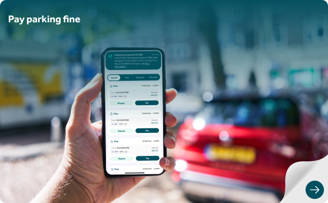Pay a parking fine